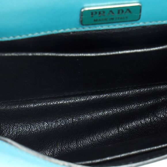 Prada | Bags | Prada Cahier Crossbody Bag Studded City Calf Small Blue | Poshmark